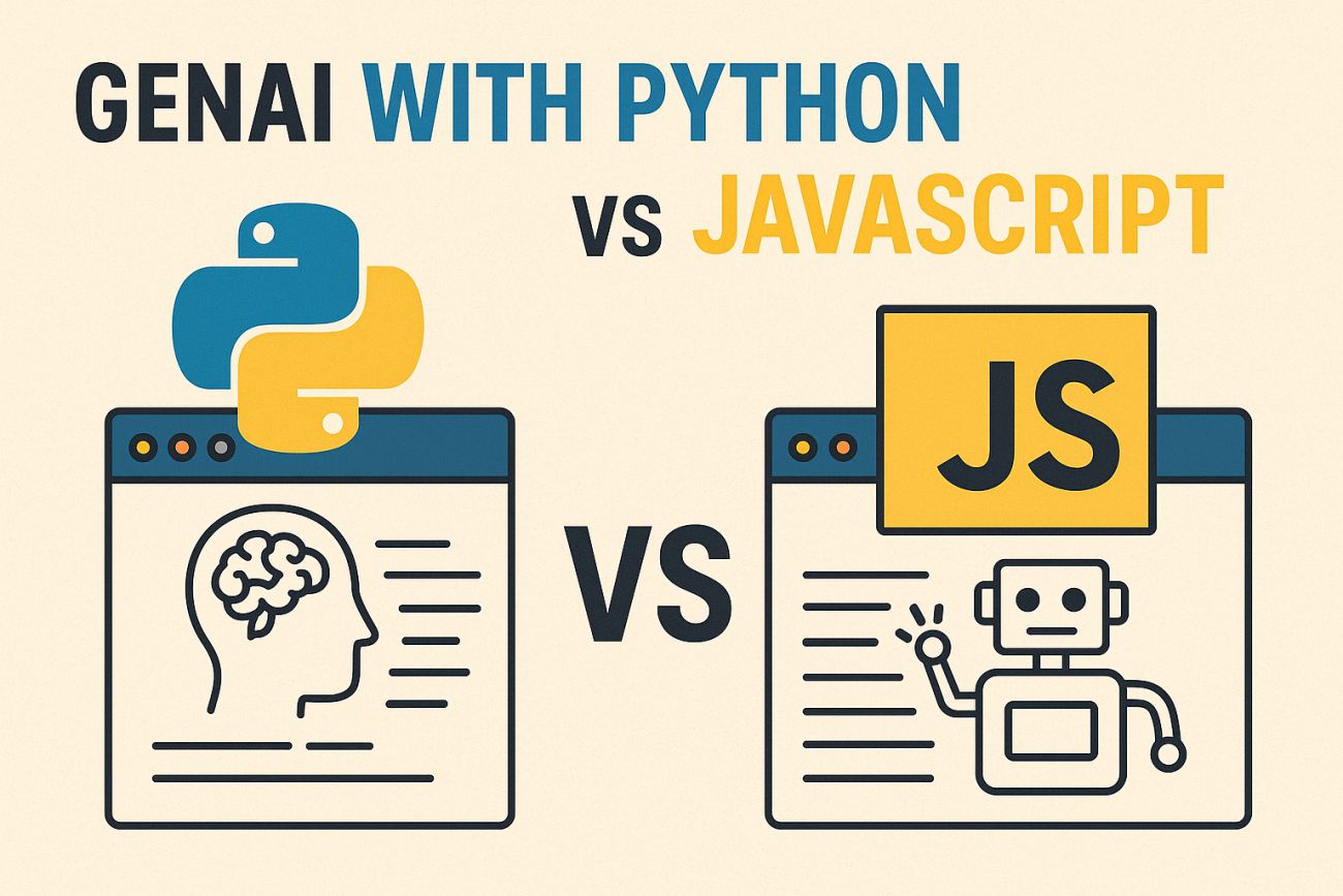 GenAI with Python vs JavaScript
